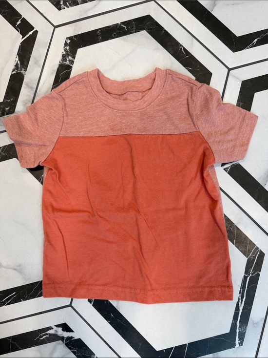 jumping beans | Shirts & Tops | Orange Colorblock Tee | Poshmark